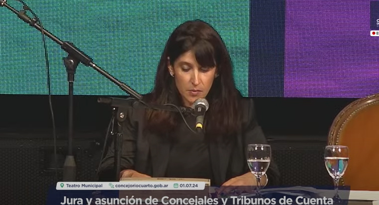 “Es un honor ser la primera presidenta del Concejo Deliberante desde el ...